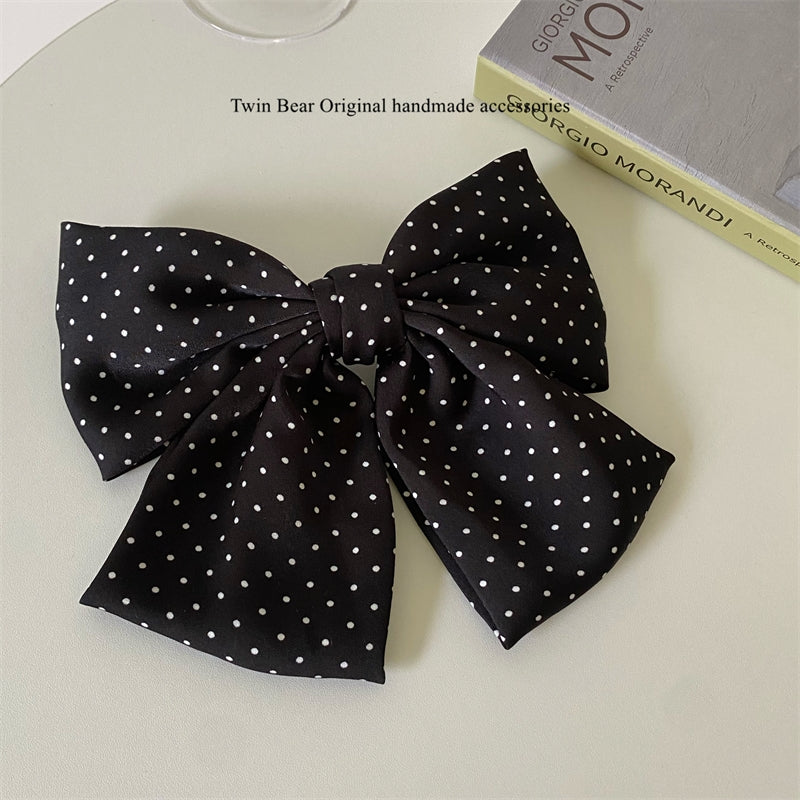 Polka Dot Hair Bows– The Cottagecore