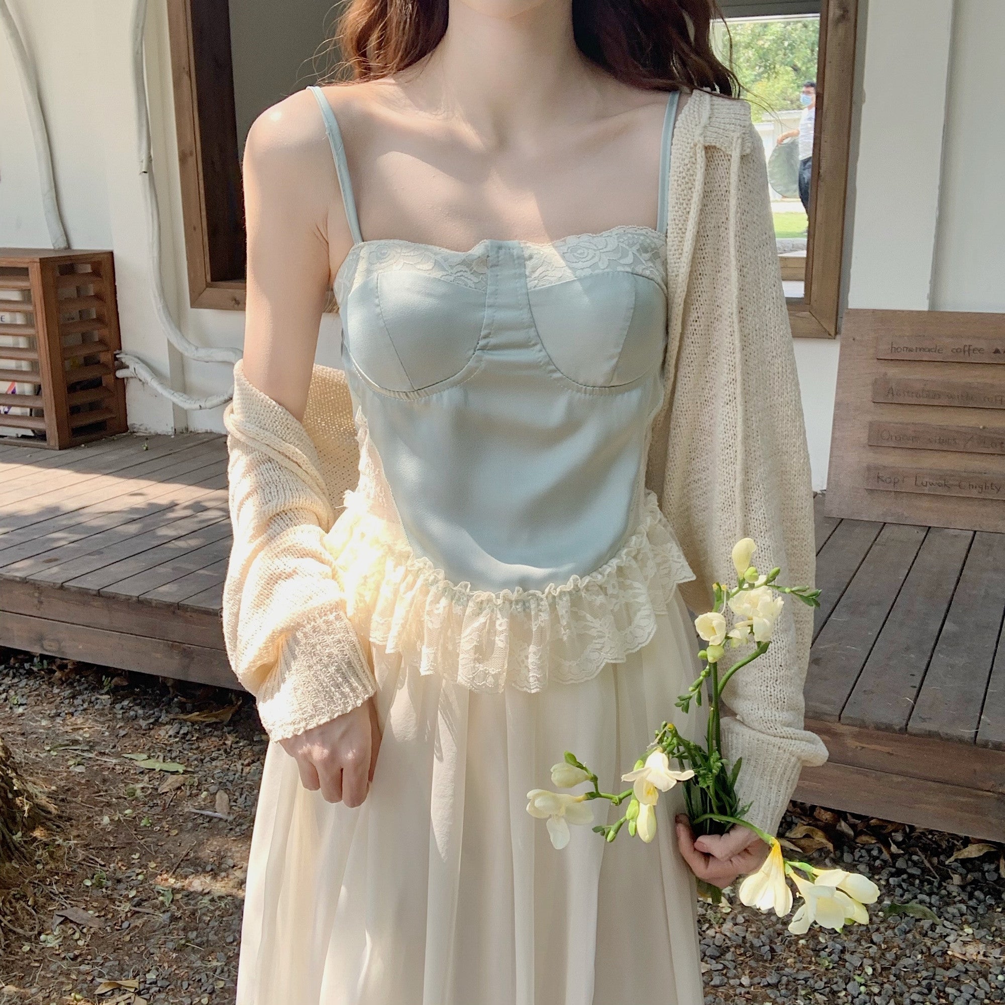 Vintage Petite Lace Cami Top– The Cottagecore