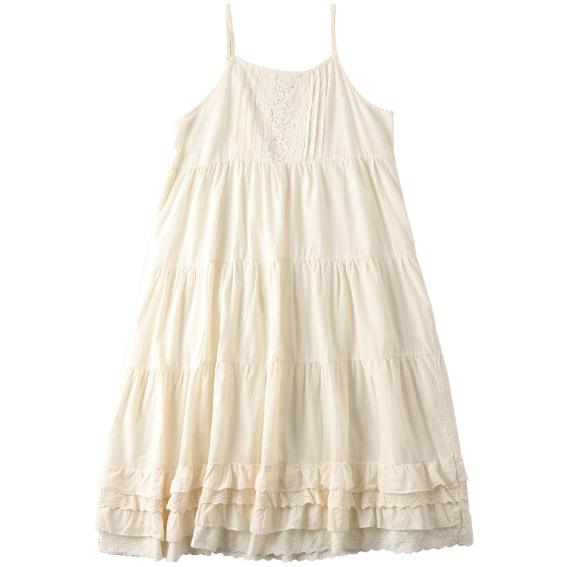 Multiple Lace Layer Bottom Dress– The Cottagecore