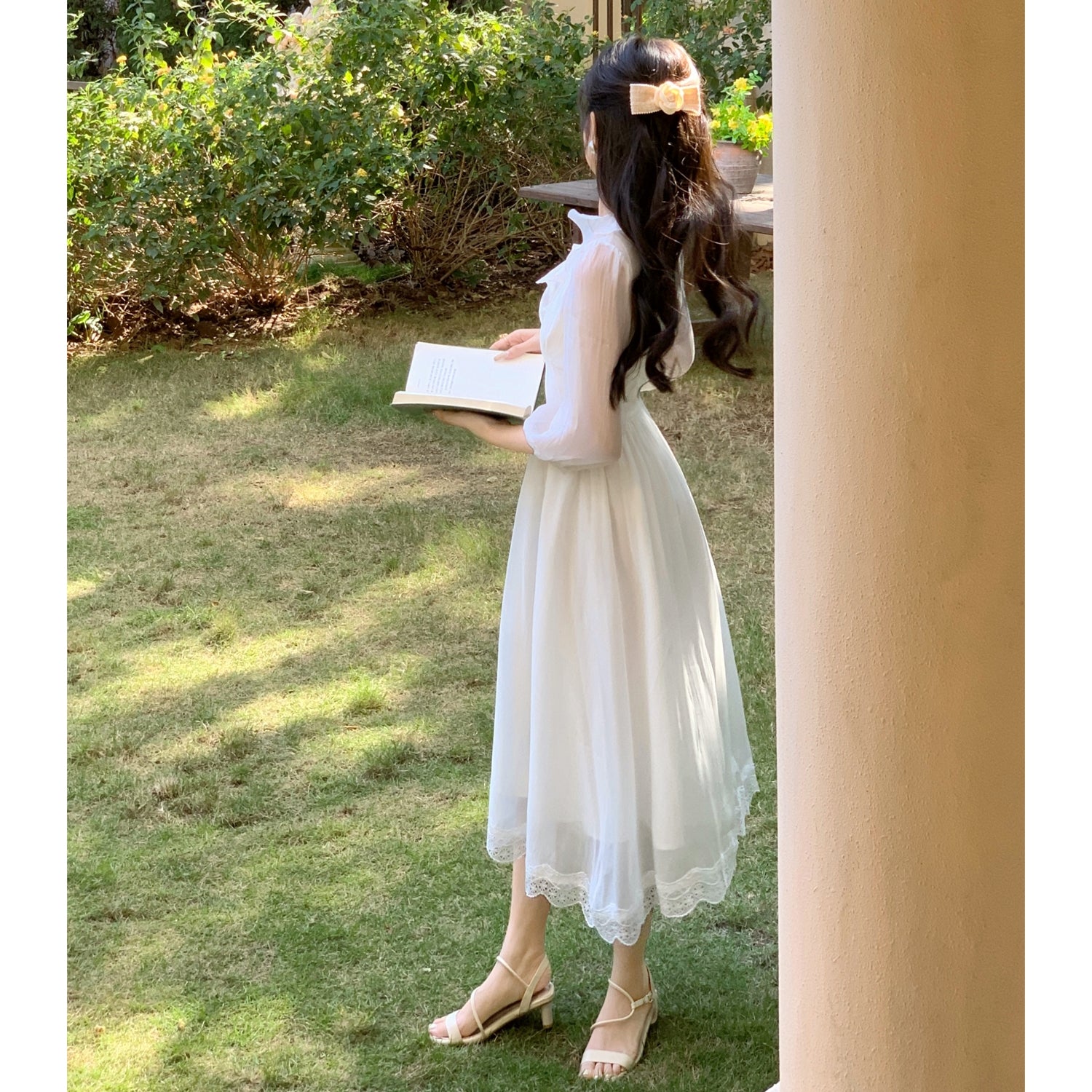 Princess Fairycore Ruffle Collar Dress– The Cottagecore