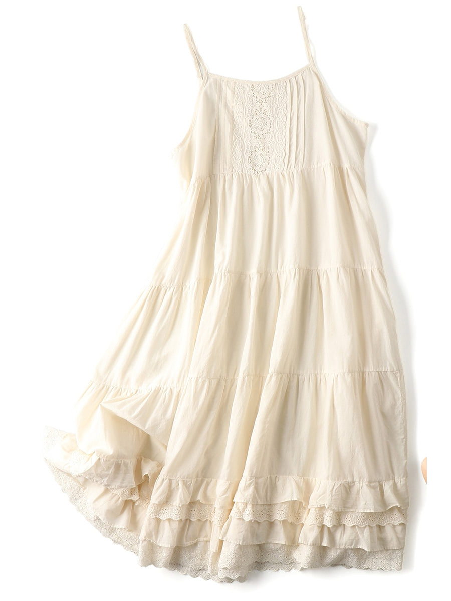 Multiple Lace Layer Bottom Dress– The Cottagecore