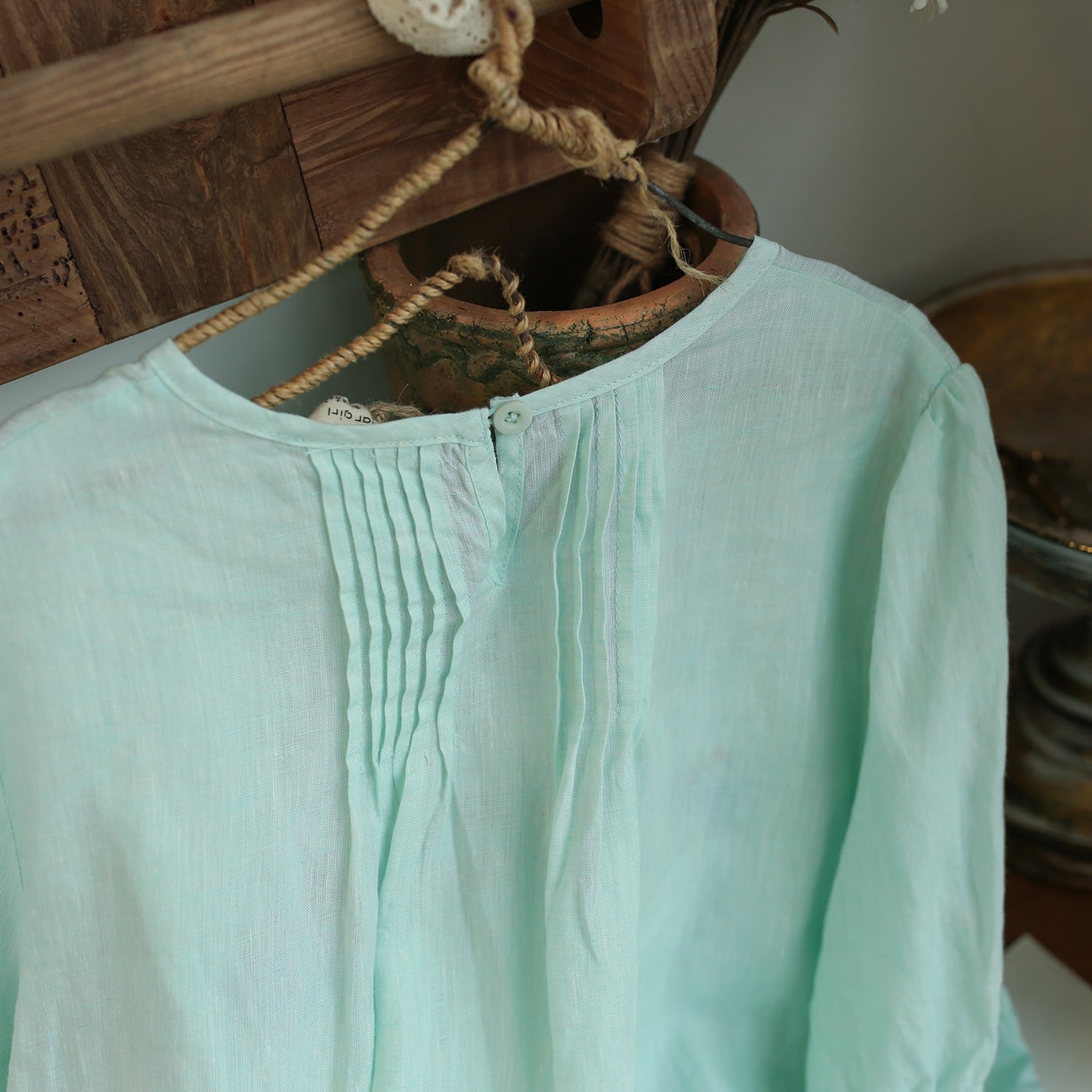 Farmcore Floral Embroidered Linen Top– The Cottagecore