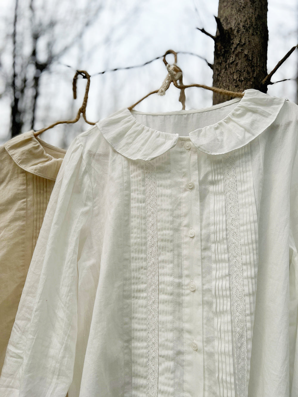 Cute Collar Soft Cotton Blouse– The Cottagecore