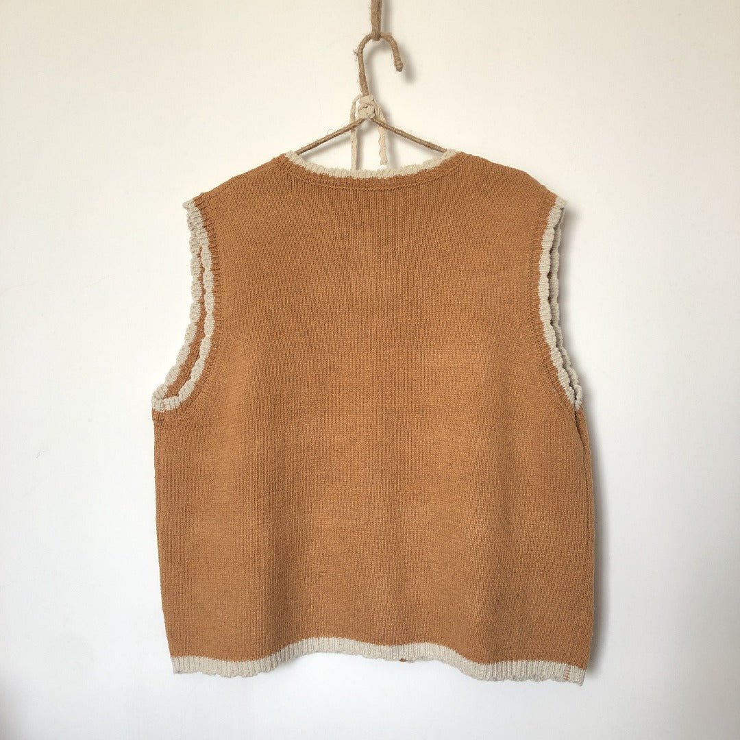 Forestcore Embroidered Knitted Vest– The Cottagecore