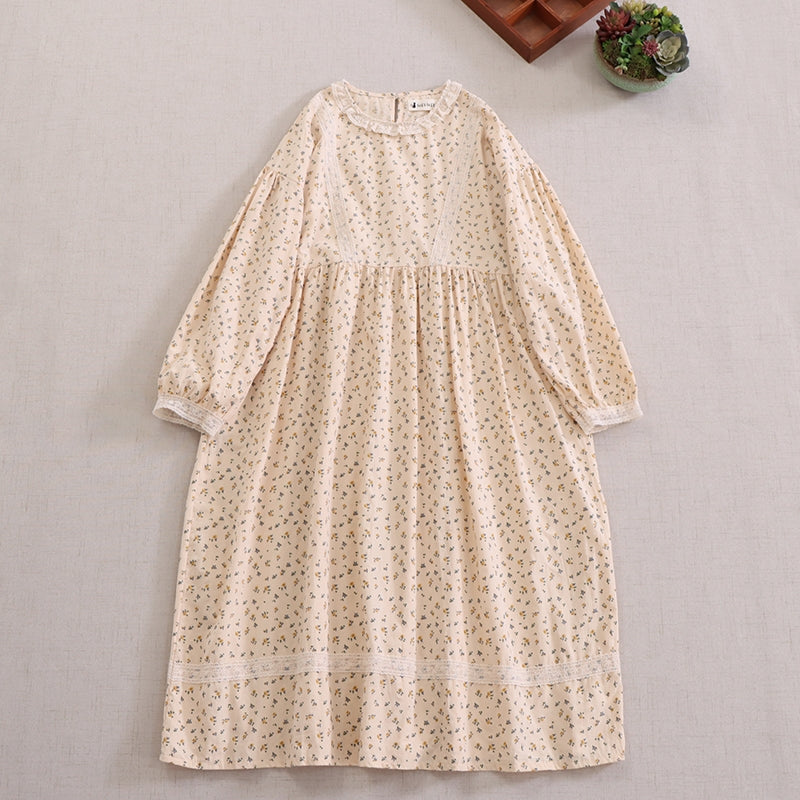 Cute Floral Print Countrycore Dress– The Cottagecore